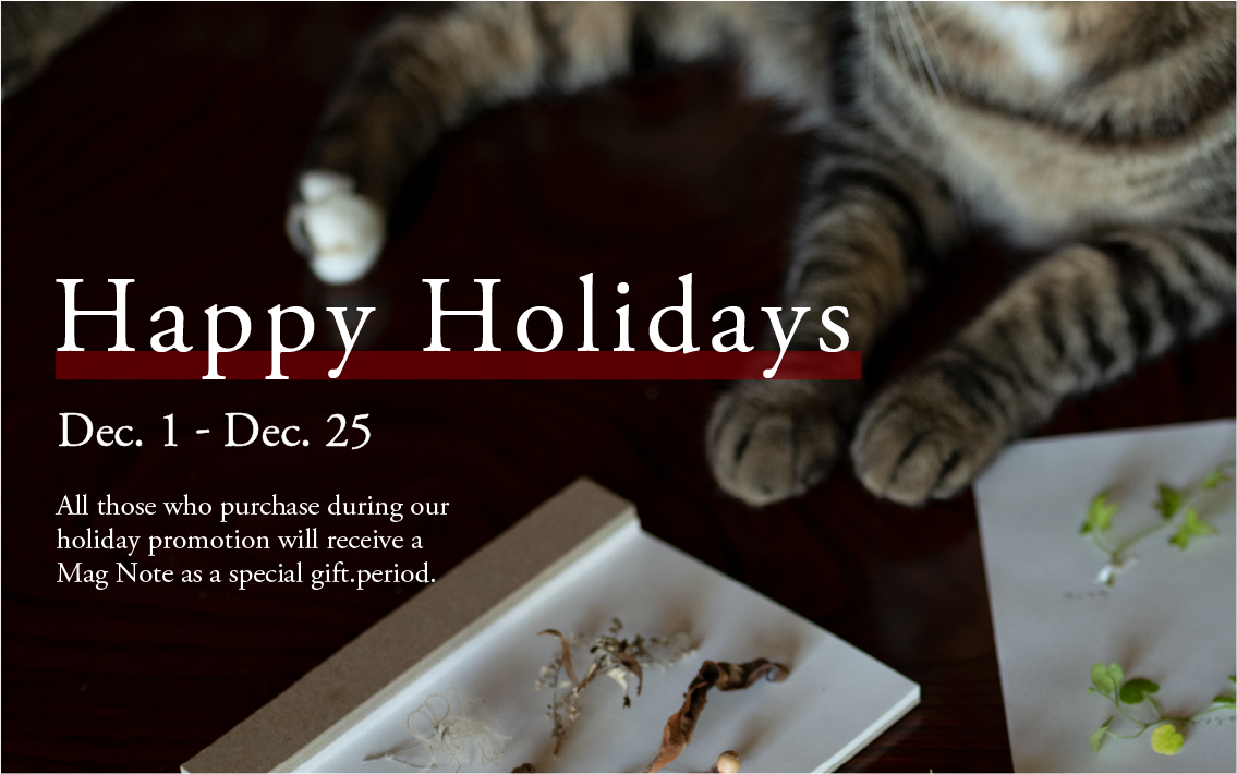 【HAPPY HOLIDAYS!!】 Get a Free Mag Note! - December 1st to 25th – ITO ...