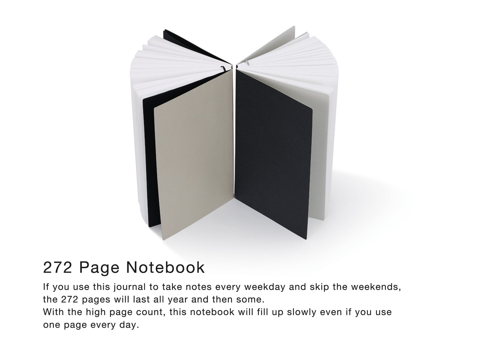 Notebook Gray (Blank) – ITO BINDERY