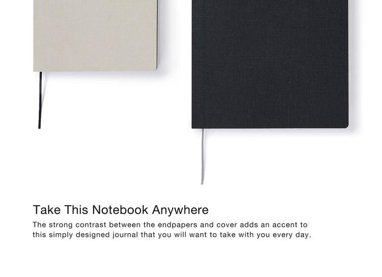 Notebook Gray (Blank) – ITO BINDERY
